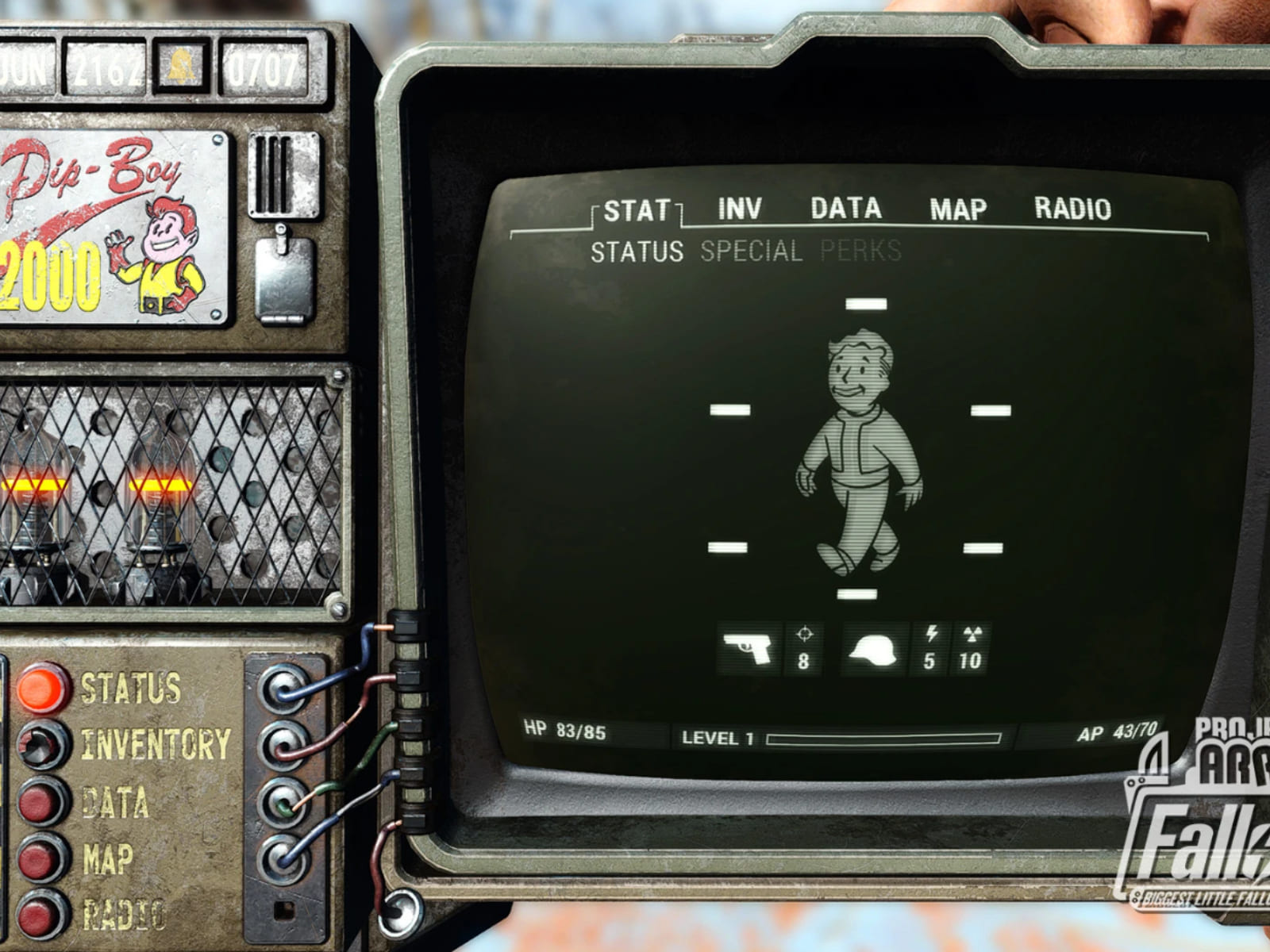 Разрабы фанатского ремейка Fallout 2 выкатили "рекламу" Pip-Boy 2000 ...